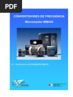 Siemens - Micromaster 440 - Manual de Uso - P1 | PDF | Energia ...