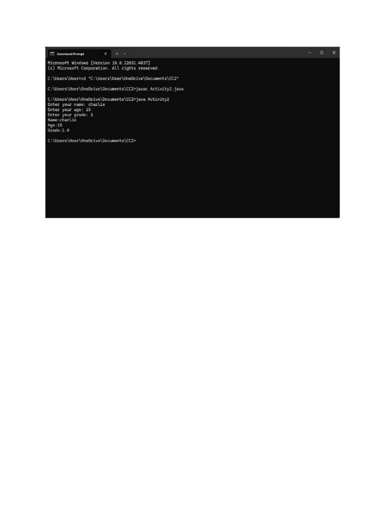 Activity 2 Output | PDF Activity 2 Output | PDF