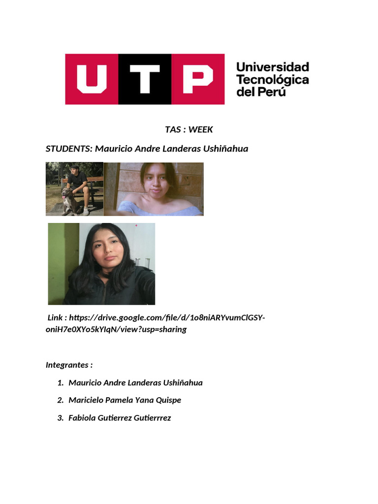 Tarea Academica 1 - Mauricio Andre Landeras Ushiñahua | PDF
