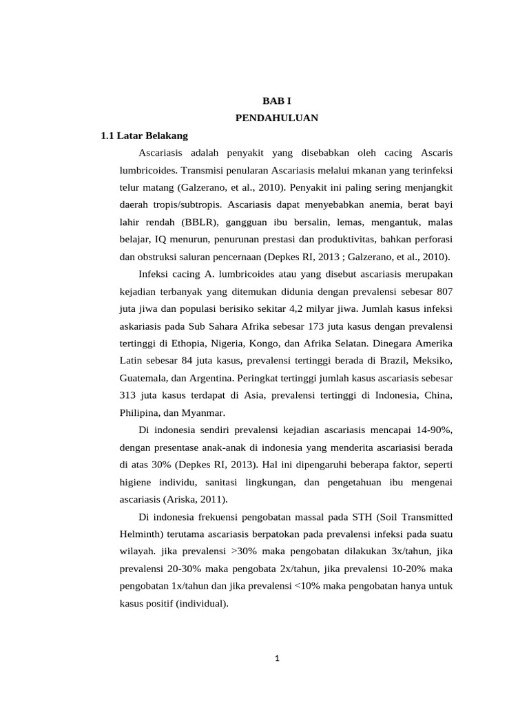 Bab I - Bab Iii | PDF