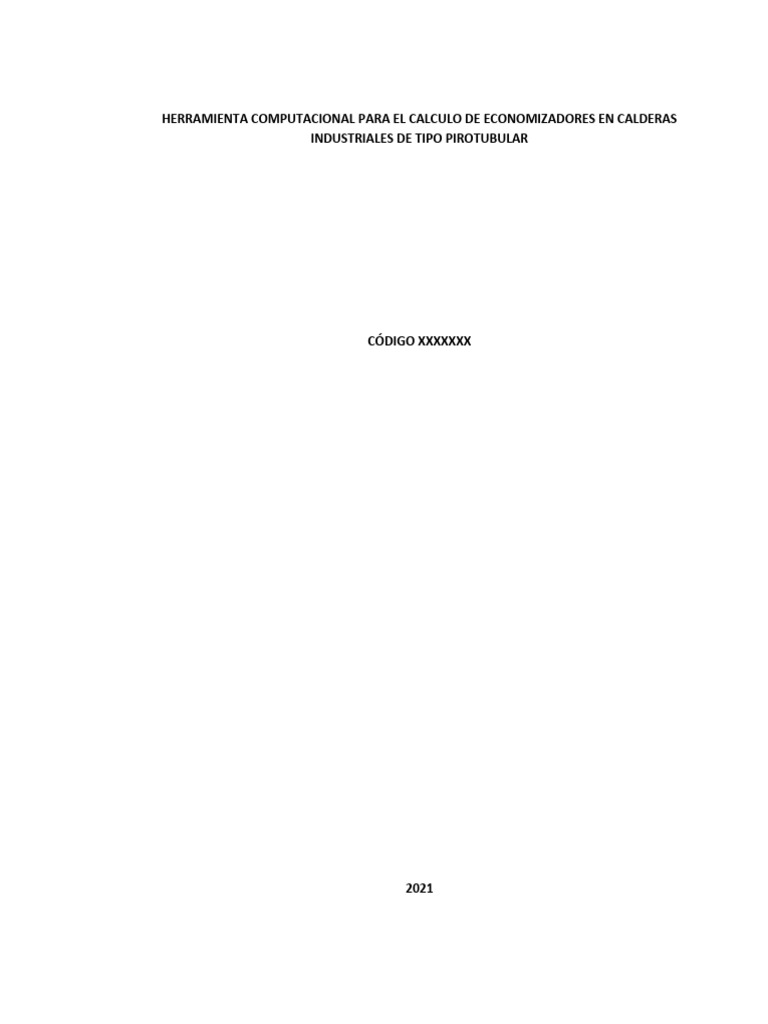 Anteproyecto # 1 | PDF