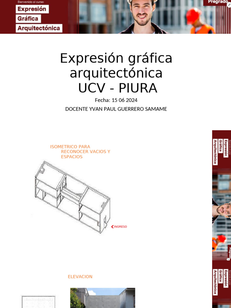 Expresión Gráfica Arquitectónica 150624 | PDF