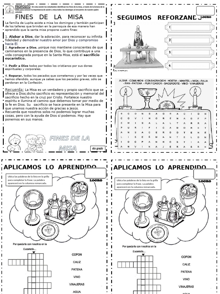 Fichas 15 Al 19 Julio Imprimir | PDF