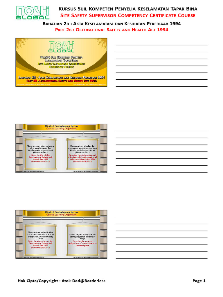 Handout - 02B OSHA | PDF