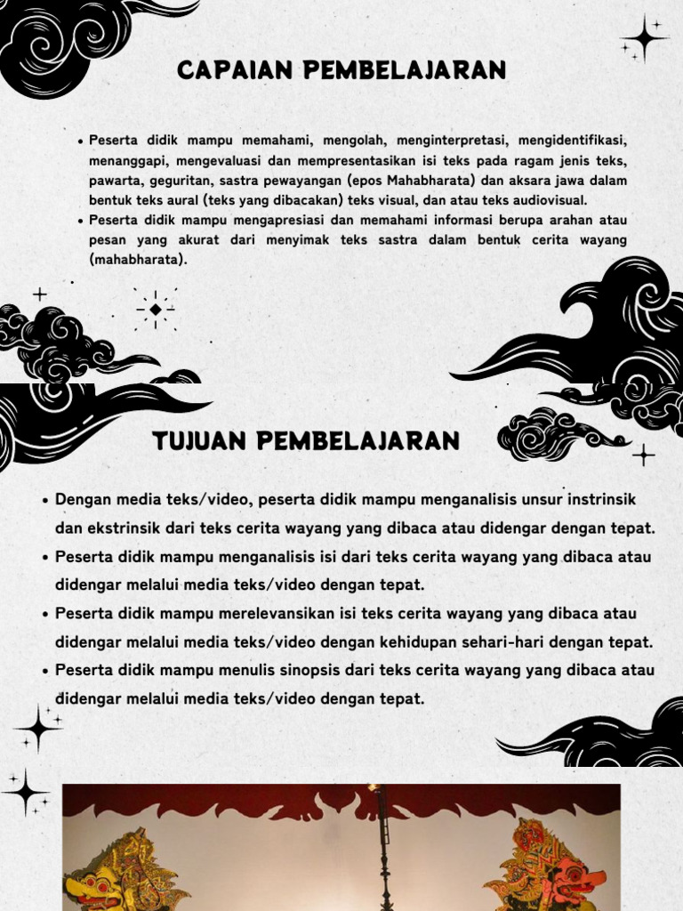 Materi Crita Wayang | PDF