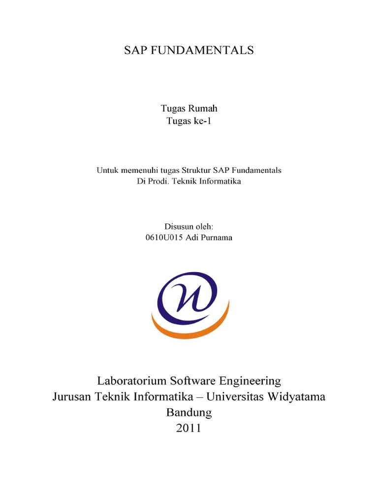 Contoh Soal SAP Fundamental | PDF