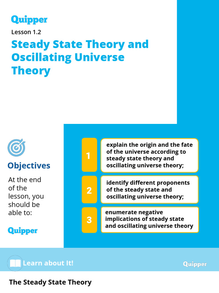 Steady State vs. Oscillating Universe Theories | PDF | Universe | Big Bang
