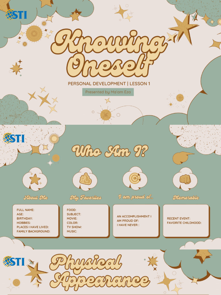 l1 Knowing Oneself | PDF