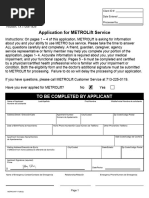 Wheel-Trans Eligibility Application | PDF | Public Transport | Disability