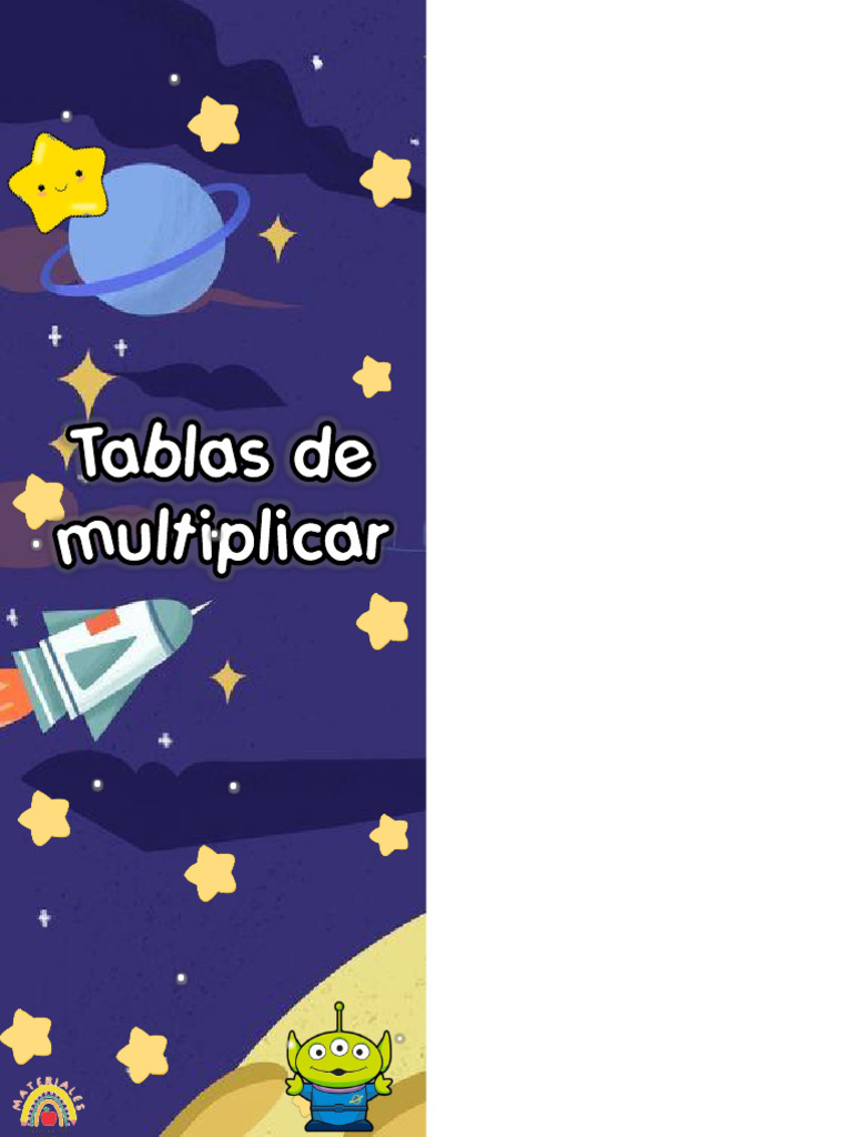 Tablas Llavero Espacio | PDF