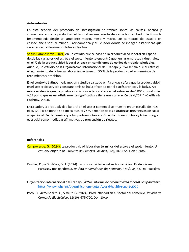 Guía de Escritura | PDF