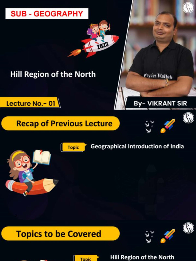 Hill Region of The North 01 - Class Notes | PDF