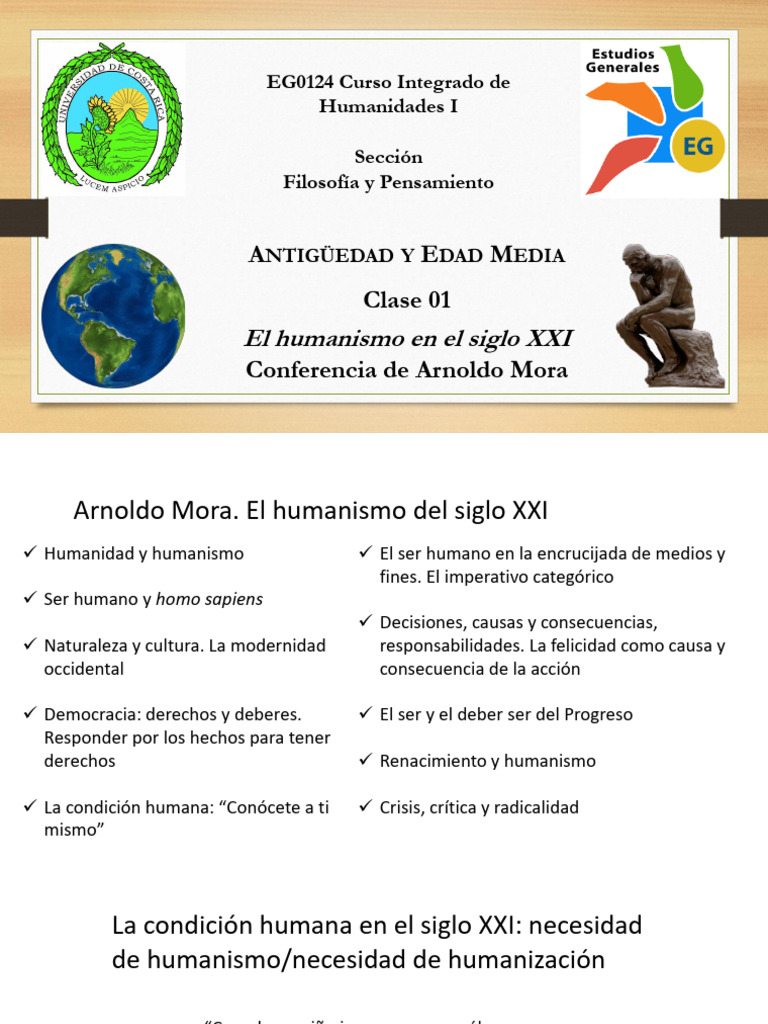 El Humanismo en El Siglo XXI 002 | PDF