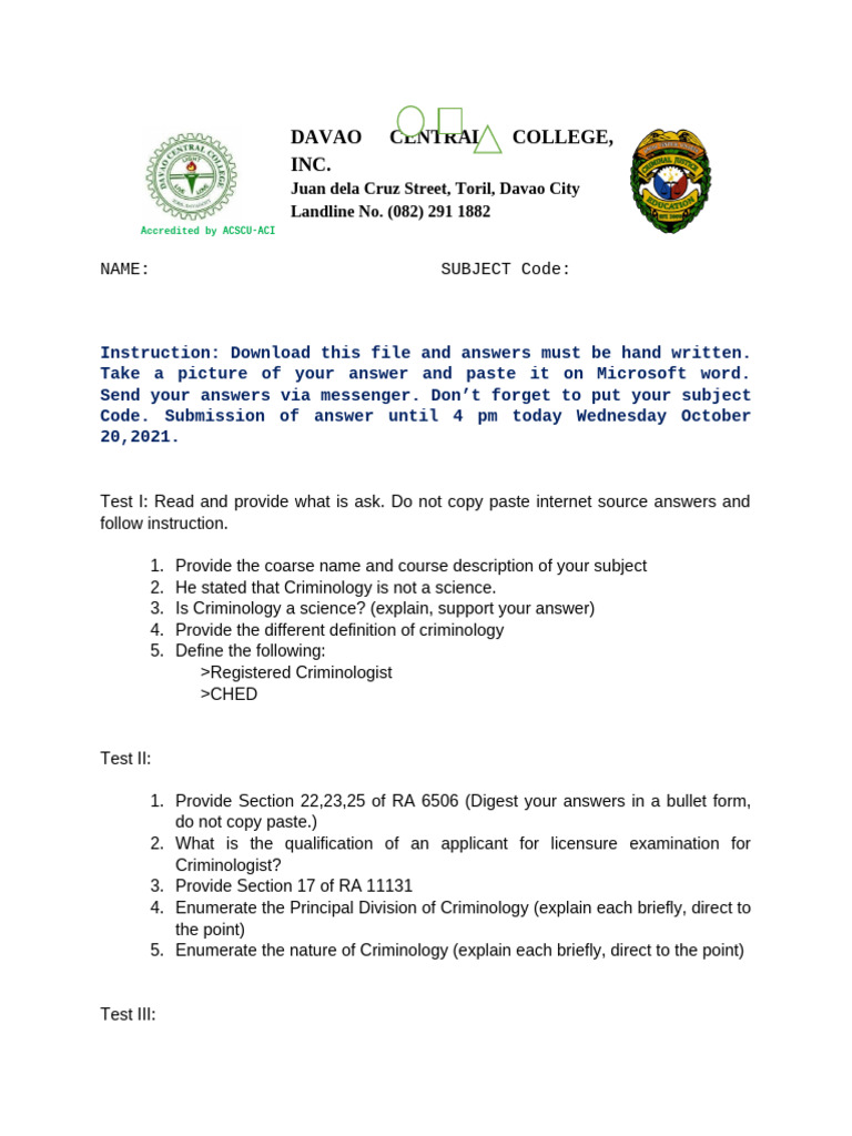 PRE - MIDTERM - EXAM | PDF