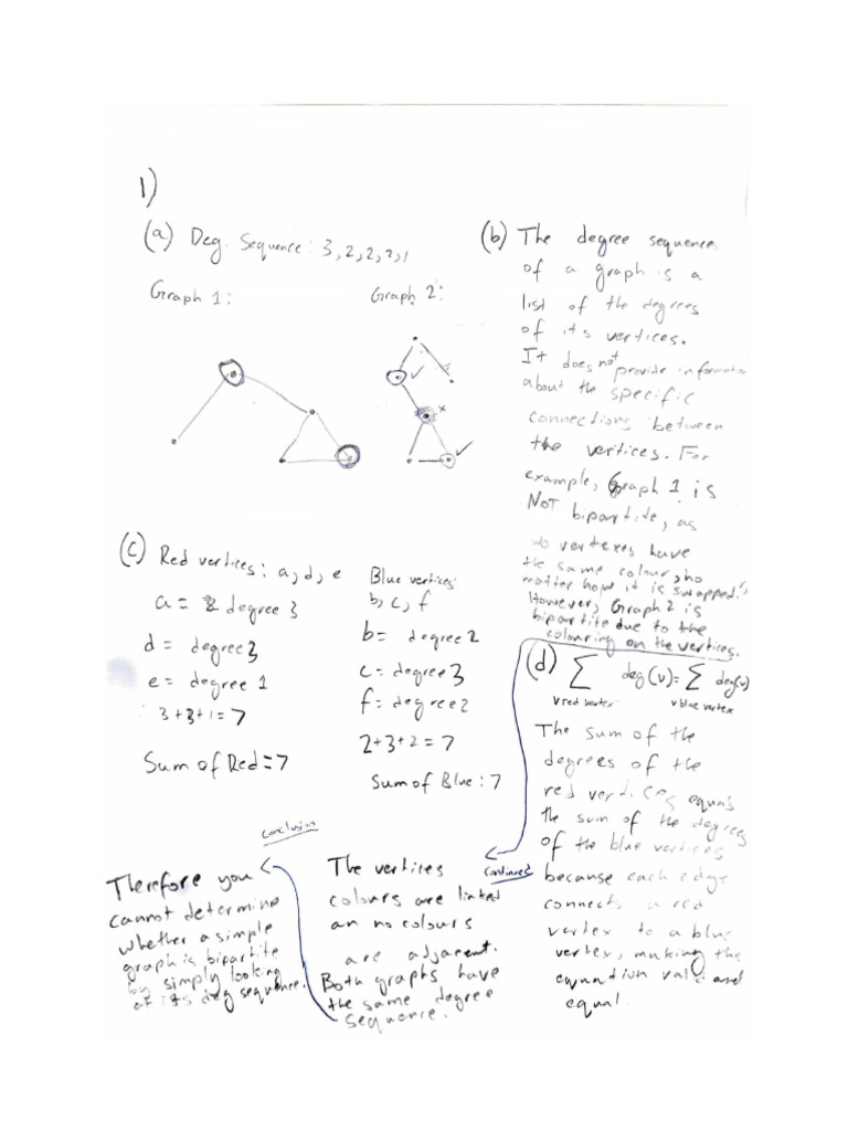 Arav Sathyan's Assignment 1 MATH 1007 | PDF