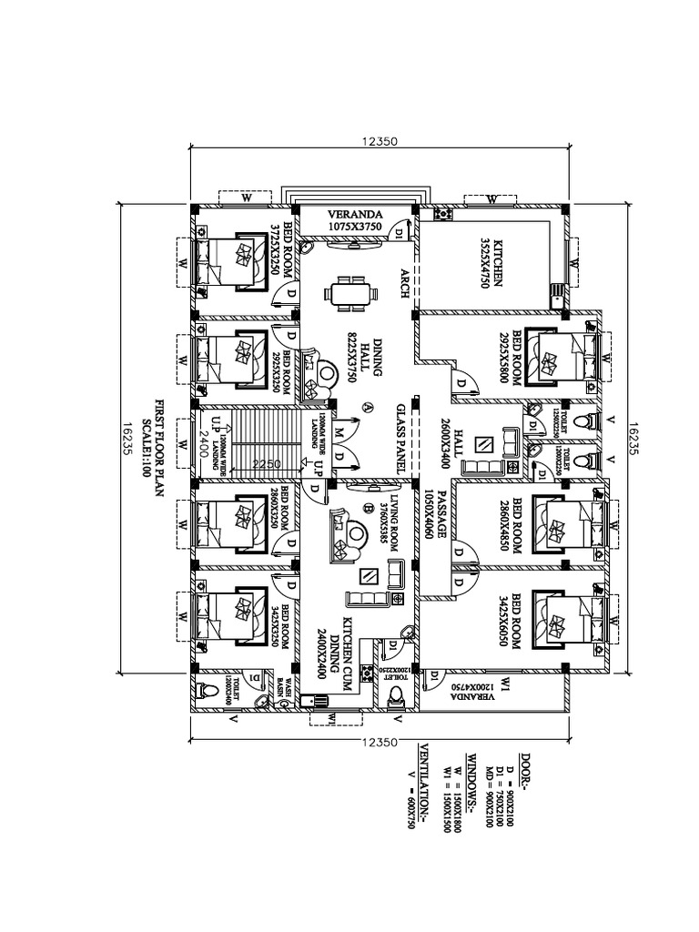 Gautam Da Floor Plan | PDF