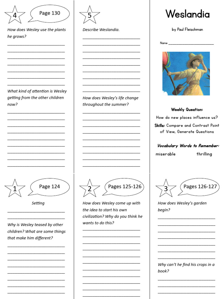 Weslandia: by Paul Fleischman | PDF