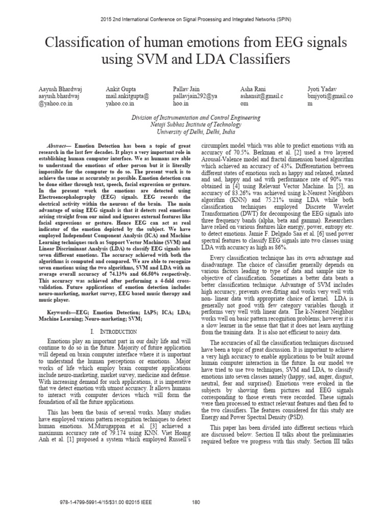 Bhardwaj2015 Svm Lda Classifiers Pdf