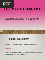 Formula Sheet - Mole Concept (Class 11 Chemistry) - 20250221 - 212133 - 0000 | PDF