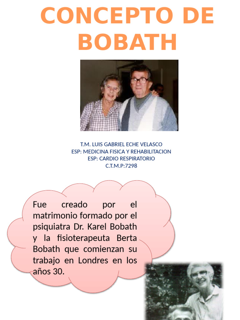 Clase 1 de Concepto de Bobath | PDF