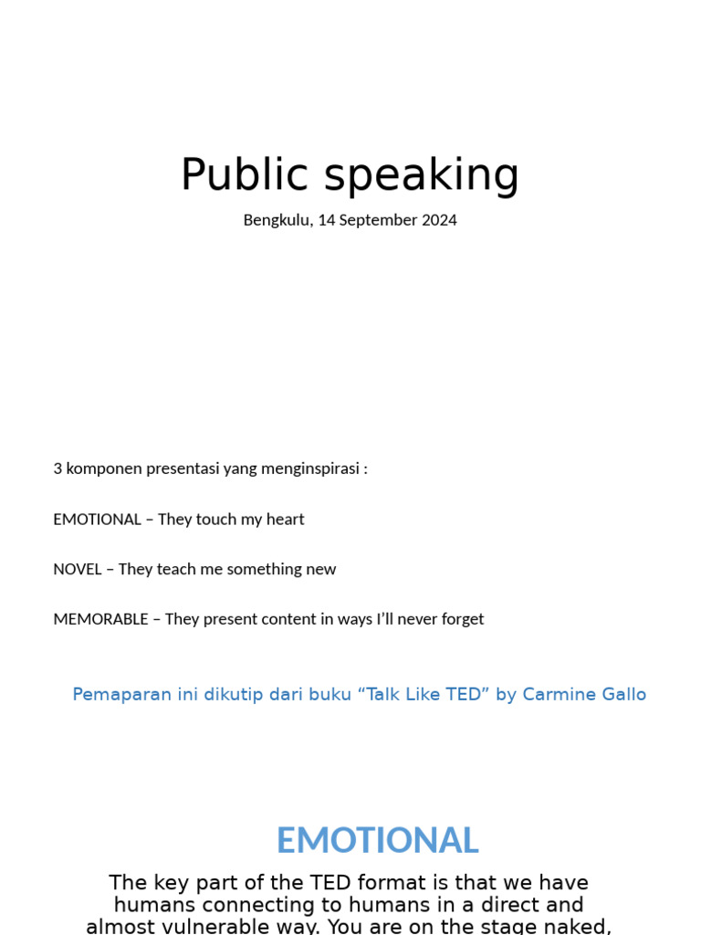 Public speaking | PDF
