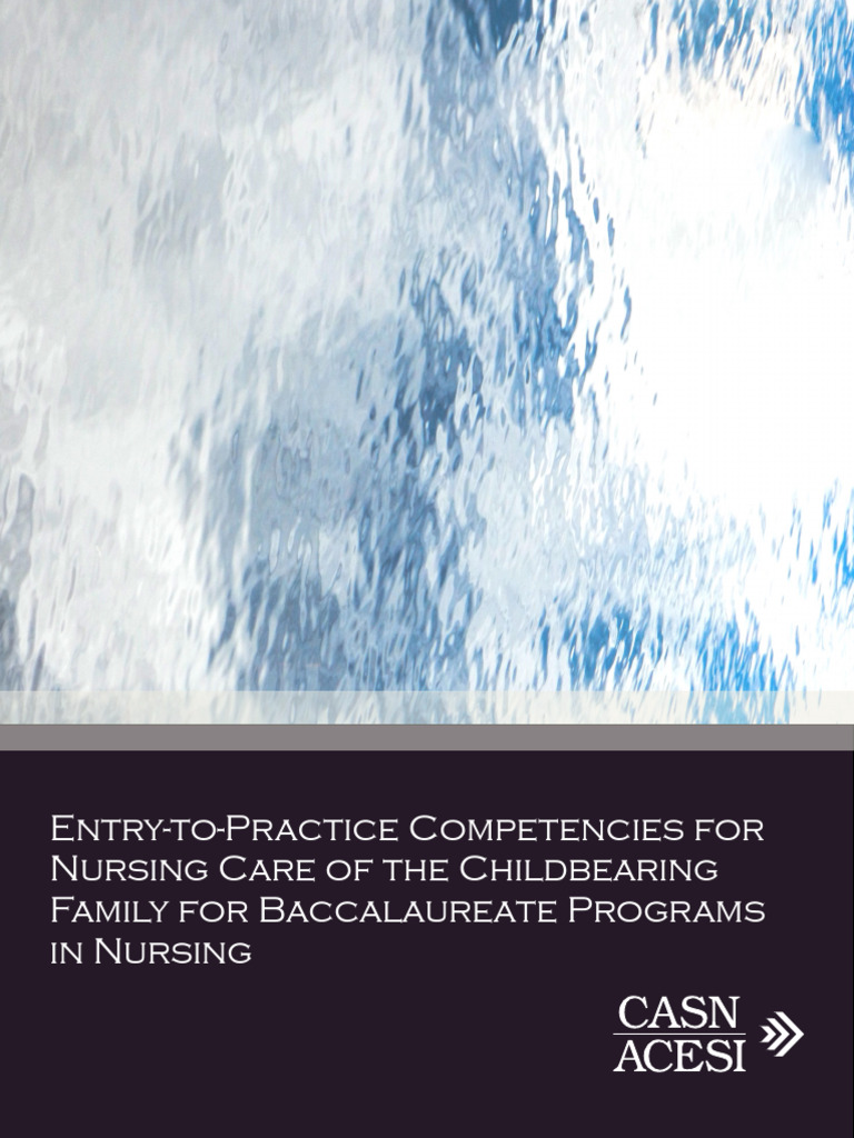 Final Childbearing Family Competencies Revised | PDF