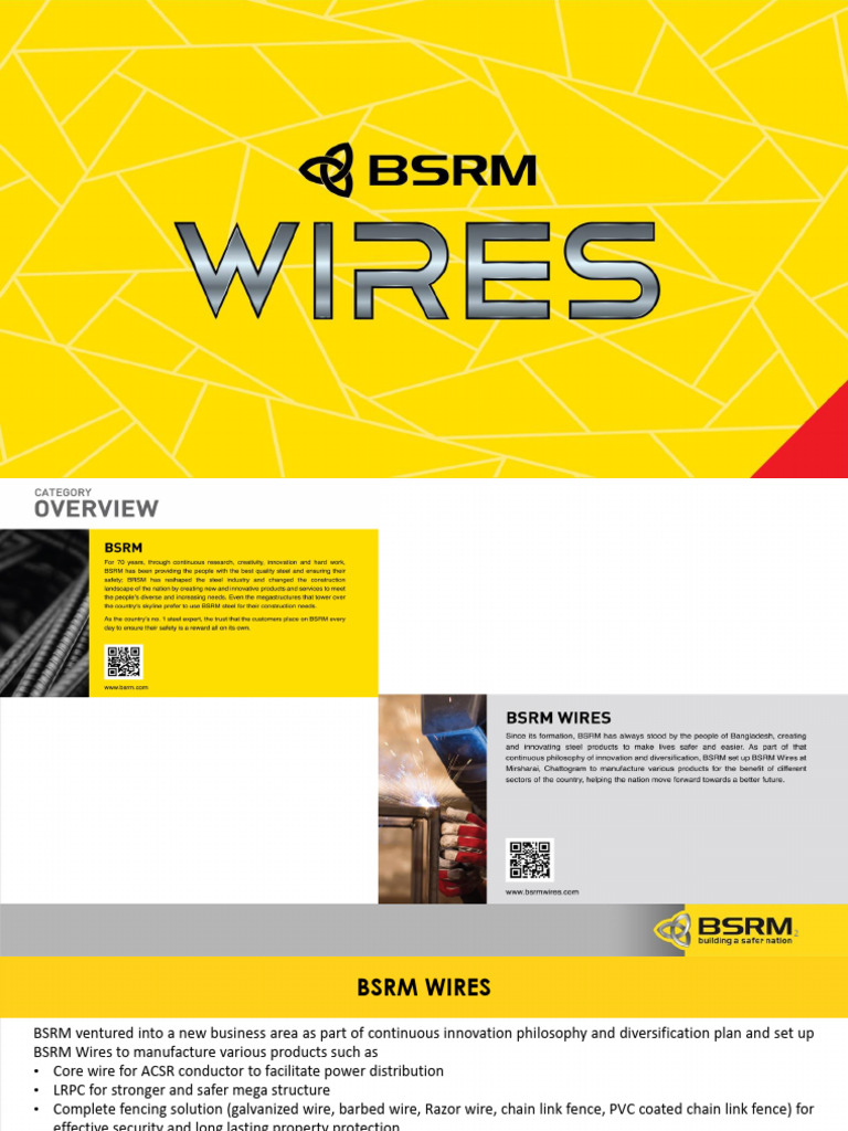 BSRM Wires Corporate | PDF
