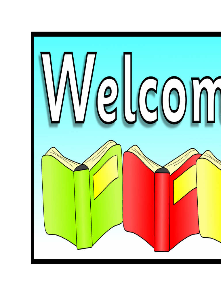 Welcome To Library Banner | PDF