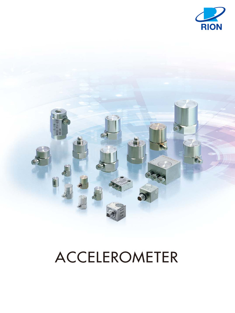 Accelerometer PV Series Datasheet 1608-1 | PDF