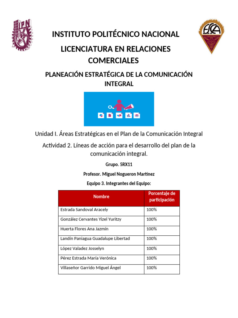 U1 - Act.3 - Lineas - de - Accion LPGL | PDF