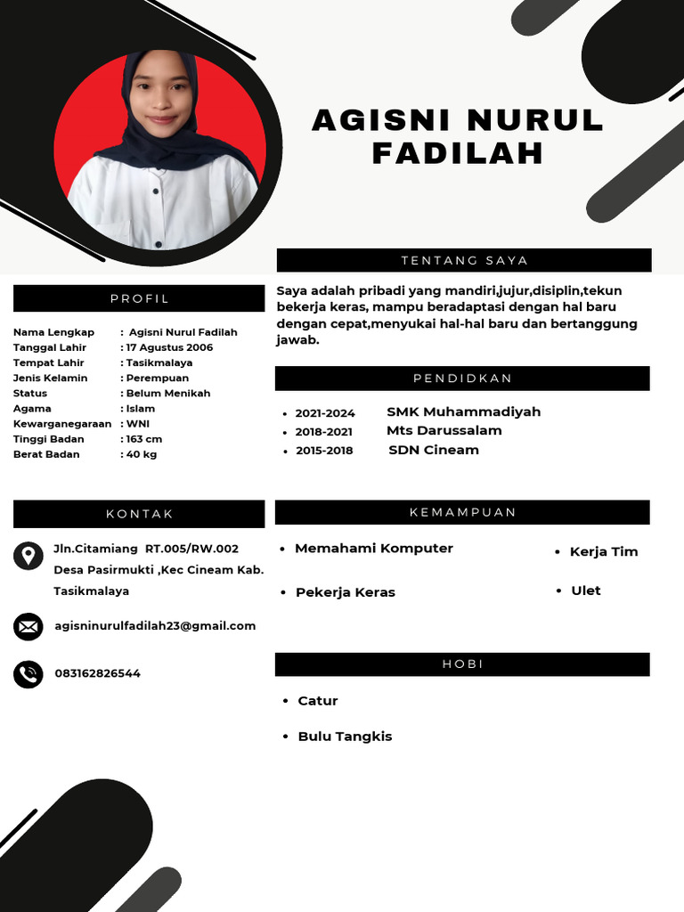 CV Nurul | PDF