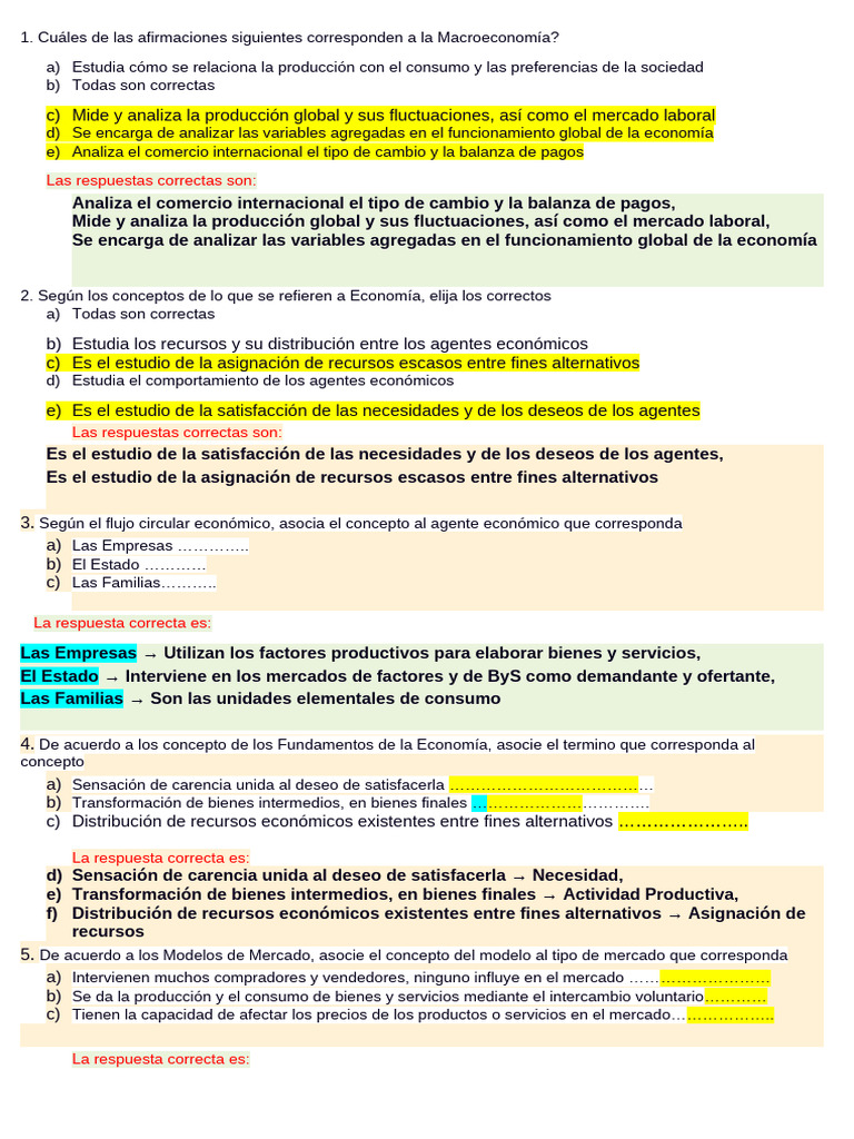 Examen Ioi | PDF | Elasticidad (economía) | Finanzas y dinero