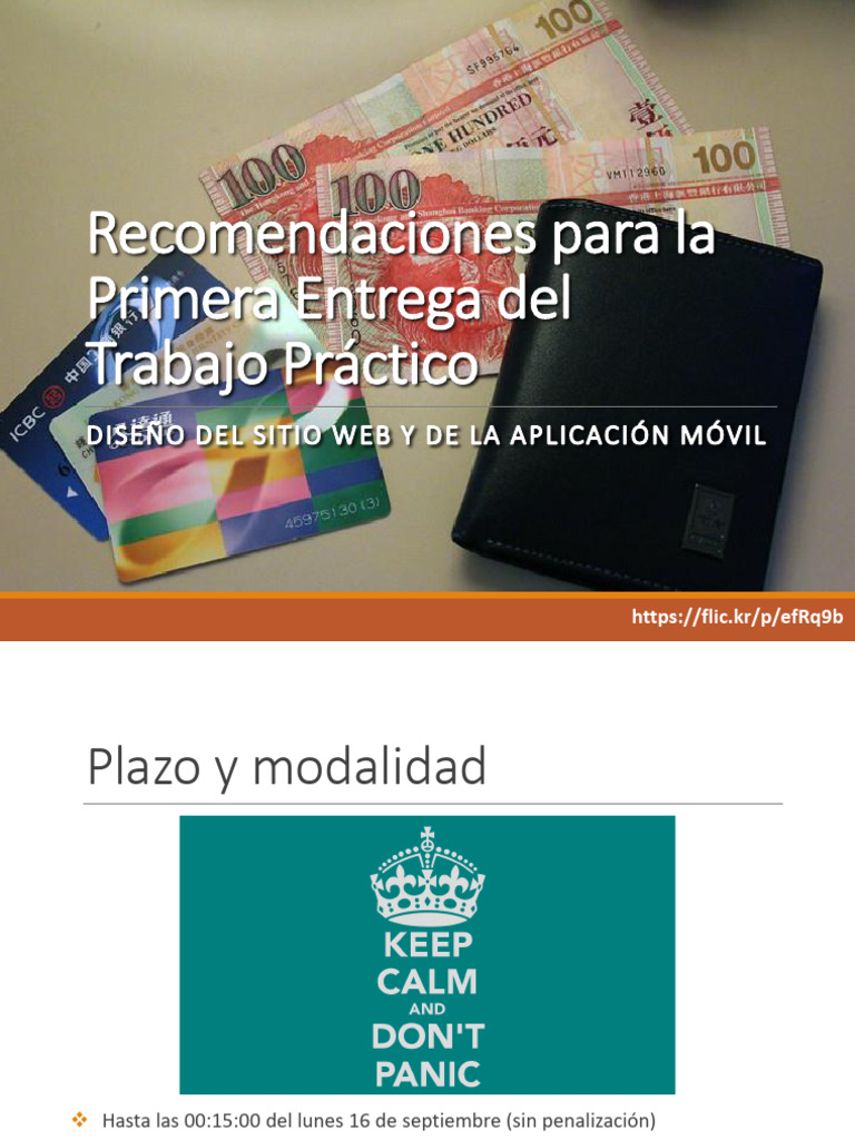 TP - Recomendaciones Primera Entrega (Presentacion) | PDF