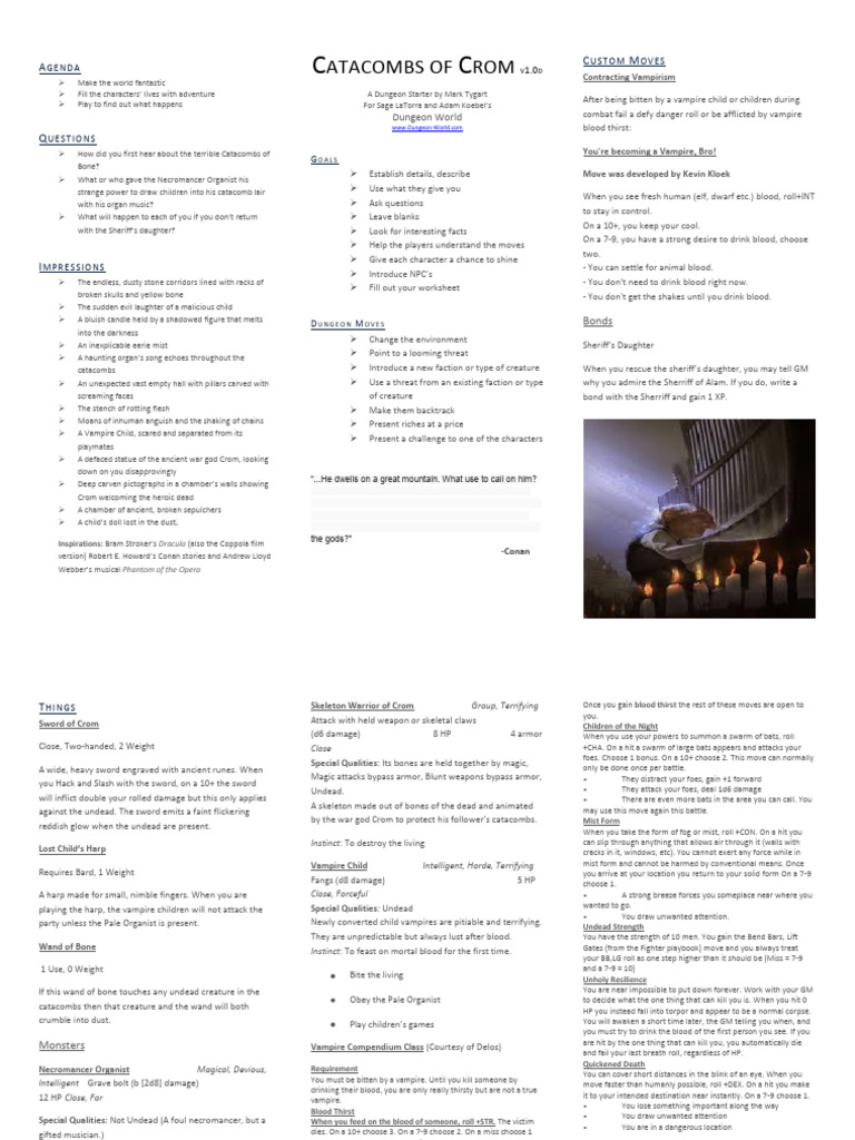 Catacombs of Crom | PDF