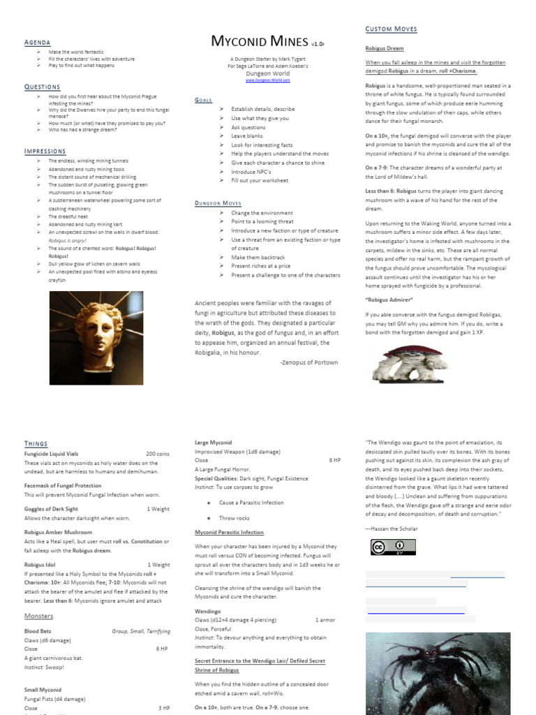 Myconid Mines | PDF