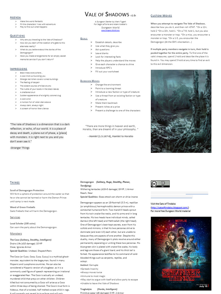 Vale of Shadows | PDF