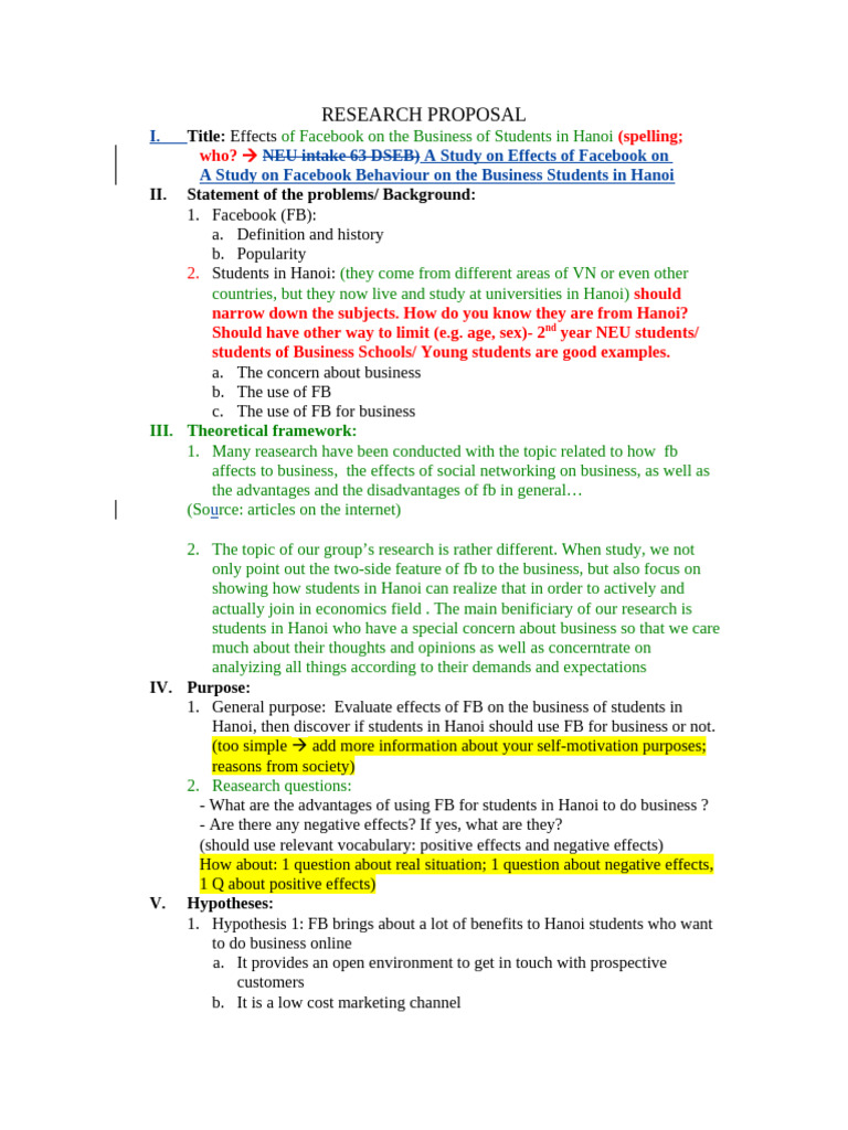 Good Research Proposal | PDF