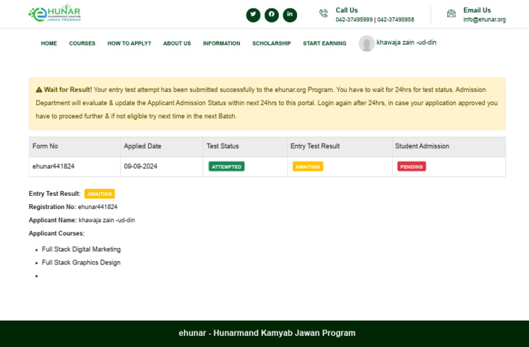 EHunar - Hunarmand Pakistan - Hunarmand Kamyab Jawan Program | PDF