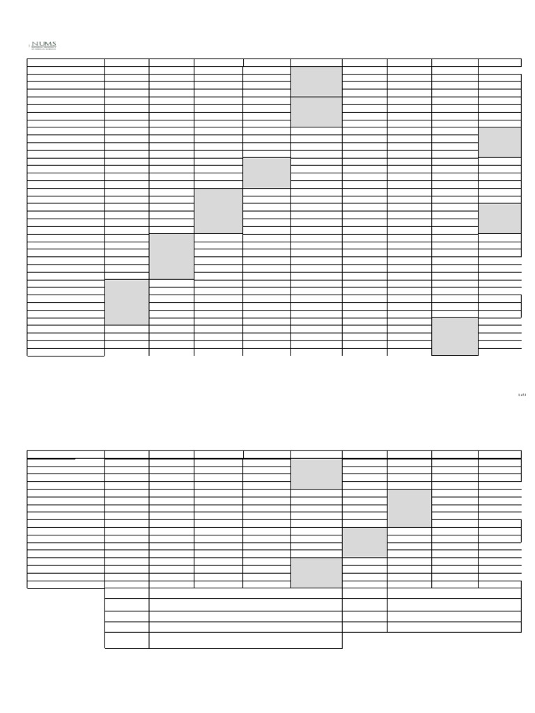 2023 Date Sheet For Annual Professional MBBS BDS Examinations ...