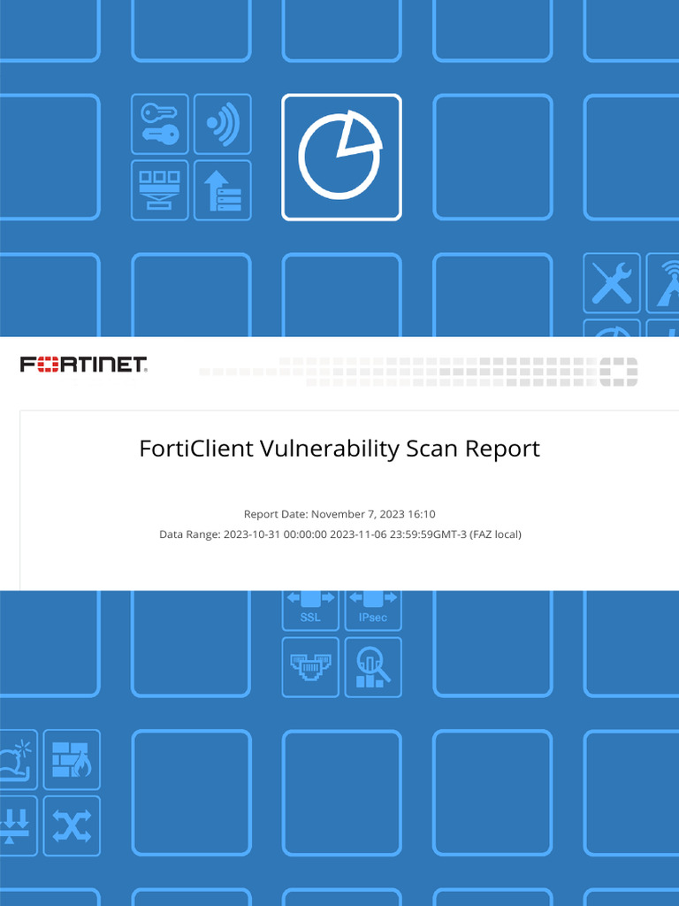 FortiClient Vulnerability Scan Report | PDF