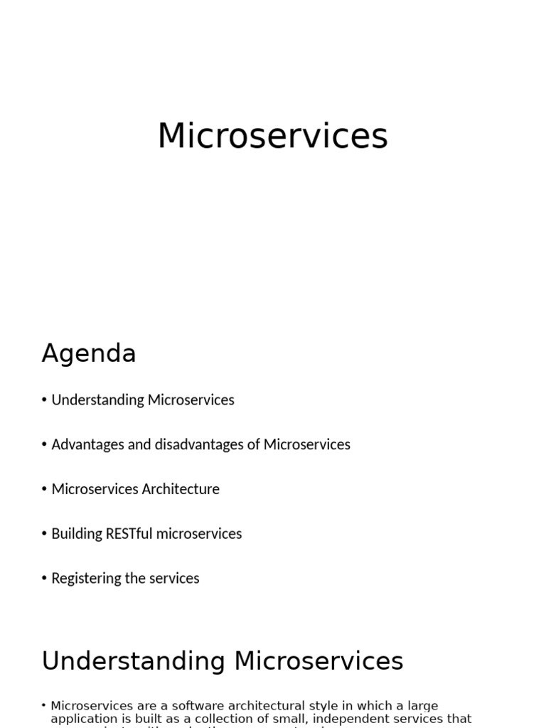 Microservices | PDF