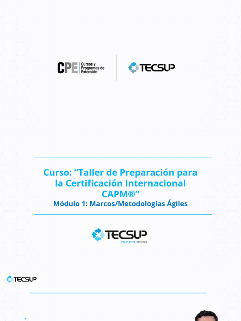 MÓDULO I AGILIDAD - TECSUP | PDF
