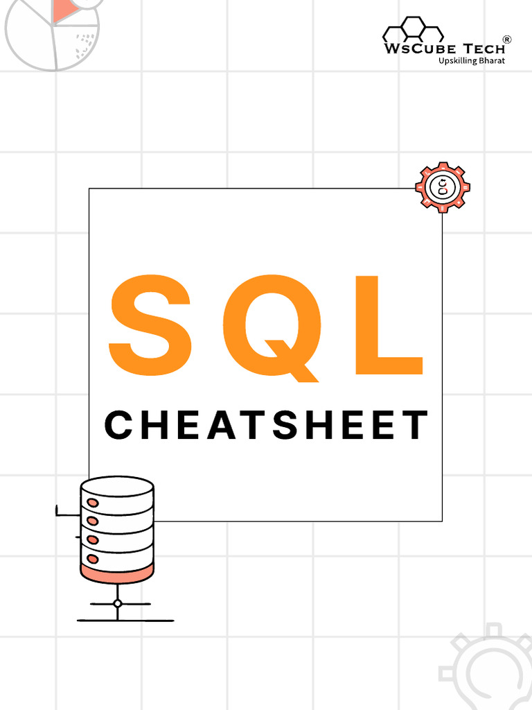 SQL Cheatsheet | PDF