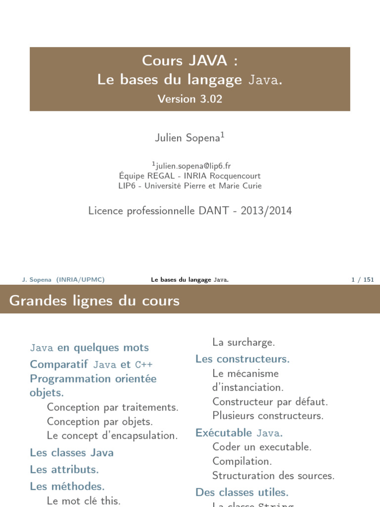 Exemple 0506 Bases Du Langage Java Debutant | PDF