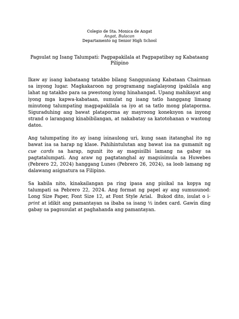 TALUMPATI | PDF