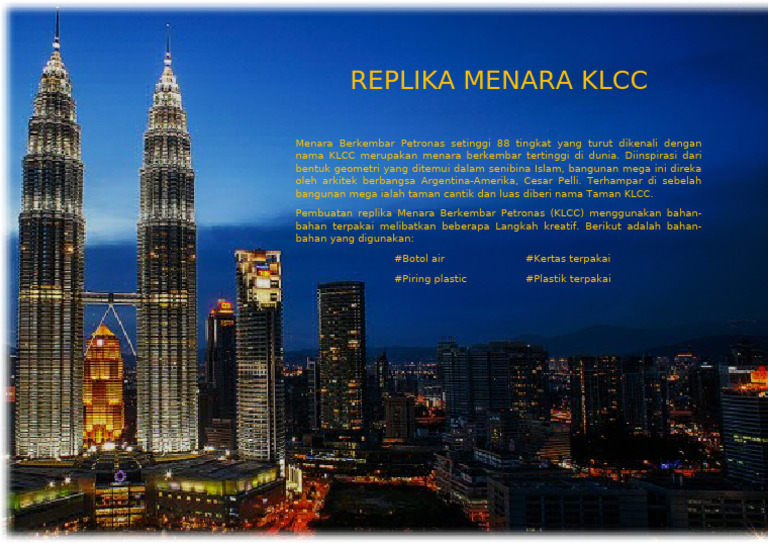 Replika Menara KLCC | PDF
