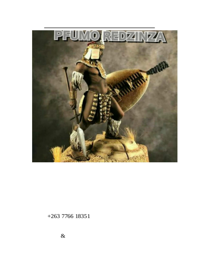 Pfumo Redzinza | PDF