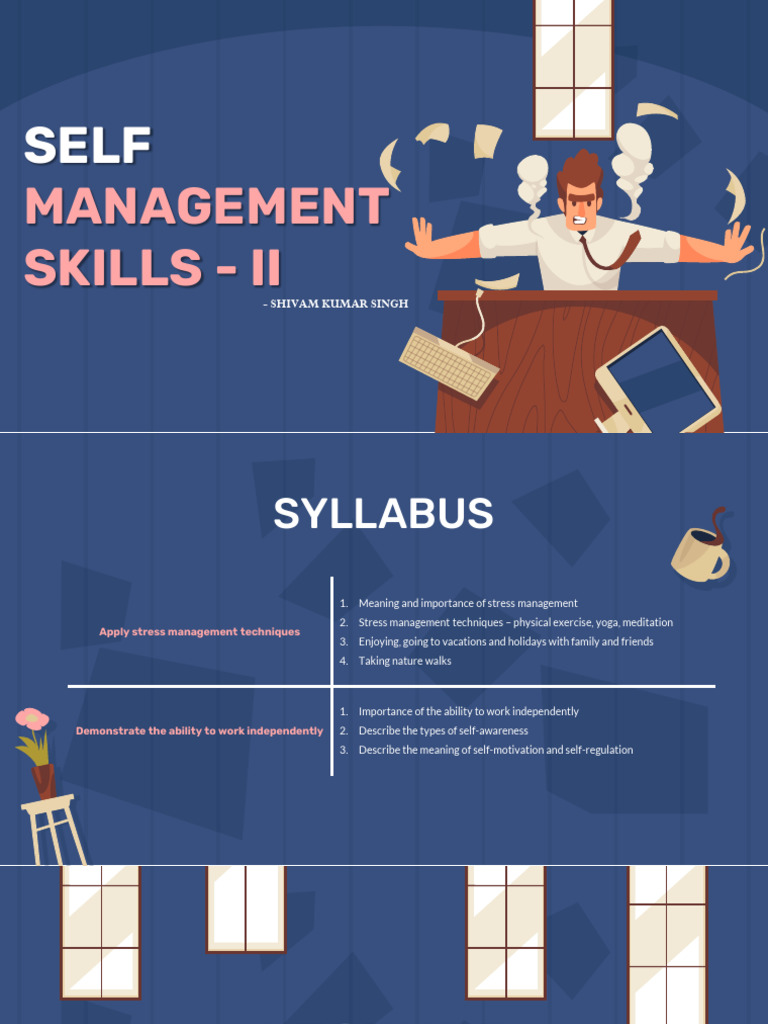 Self Management Skills - II | PDF