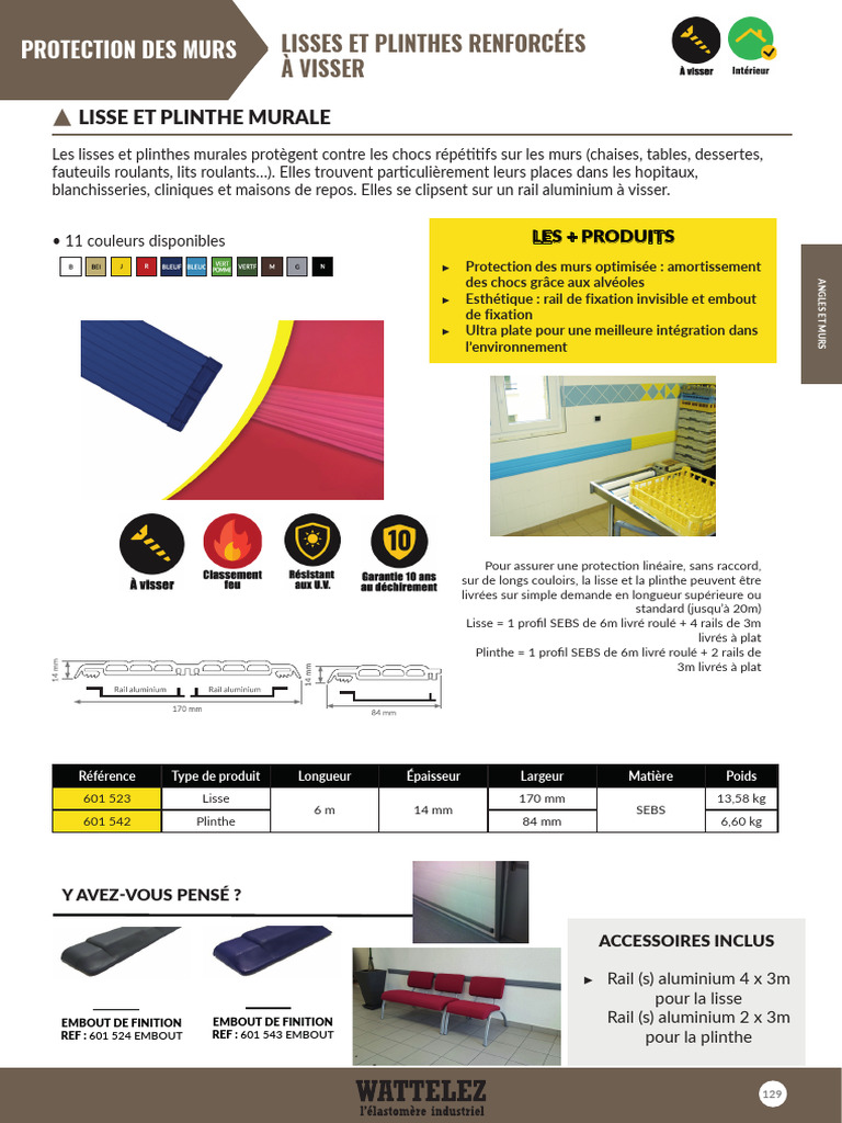 Lisse Et Plinthe Mur | PDF