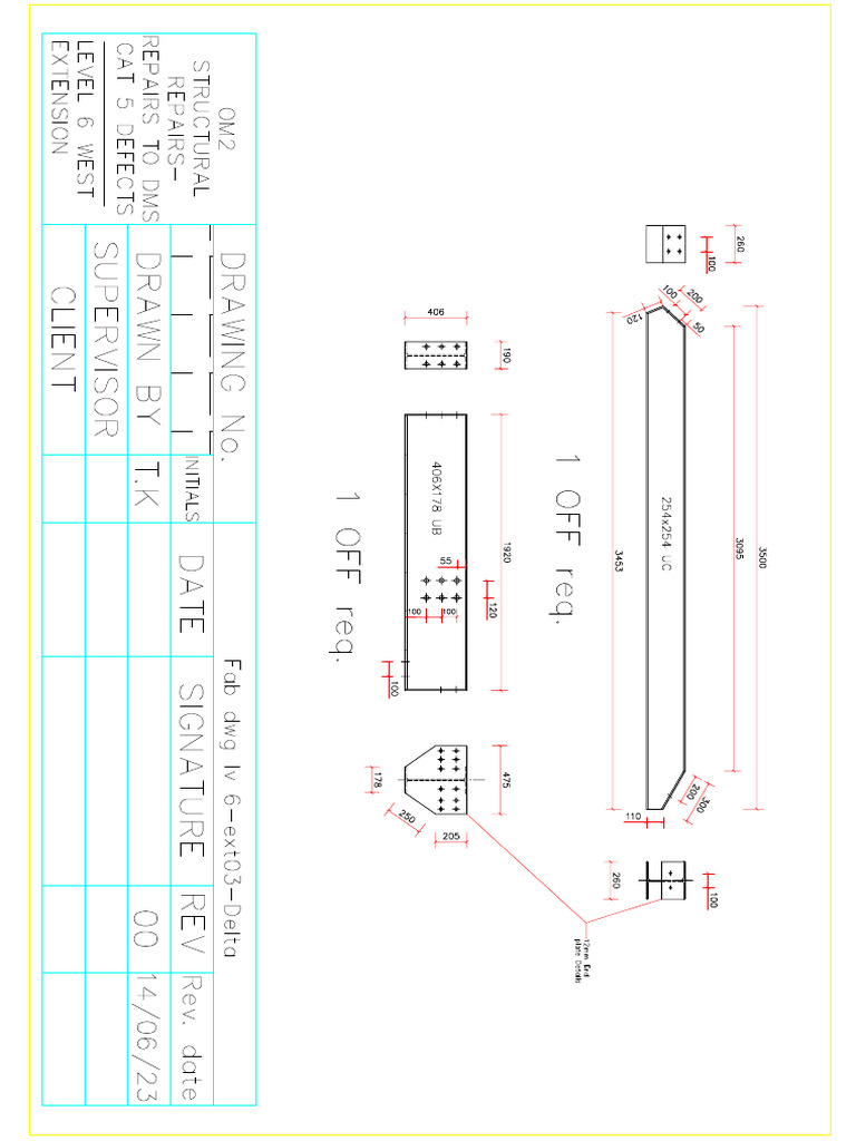 L6 Delta Ext Beams | PDF